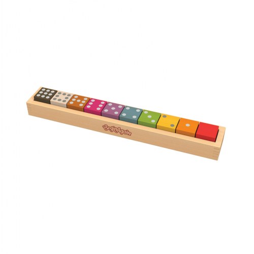 Small Wooden Number Blocks