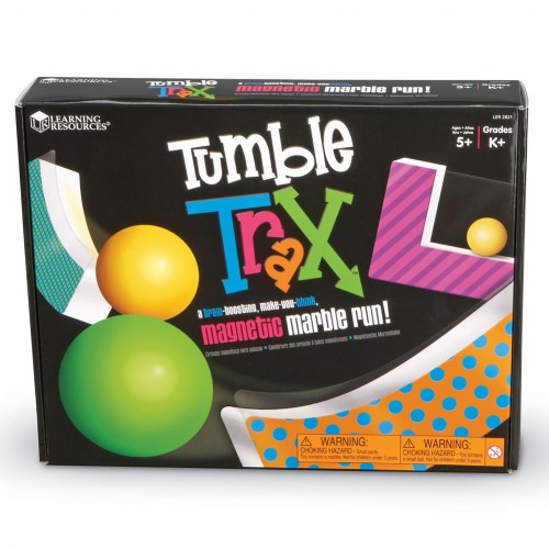 Tumble Trax™ Magnetic Marble Run - 28 Pieces