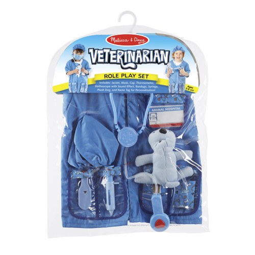 Veterinarian Dress Up & Accessories Playset