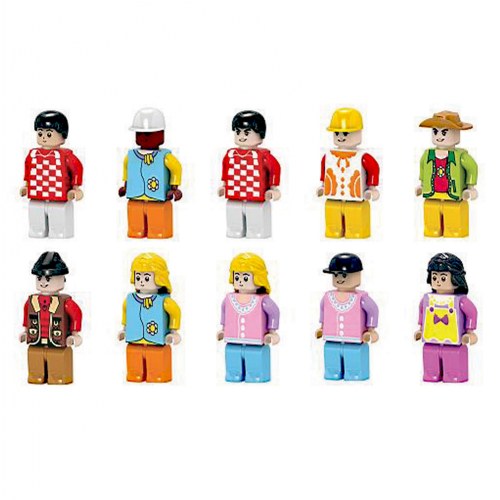 Block Figures Careers Community Set - 50 Pieces
