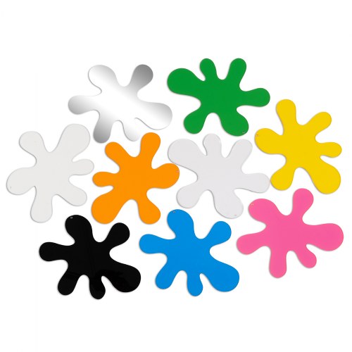 Color Shaped Splats