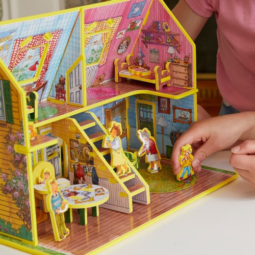 Arthur Toy House 3D Puzzle - 3 in 1 - Book, Build, and Play