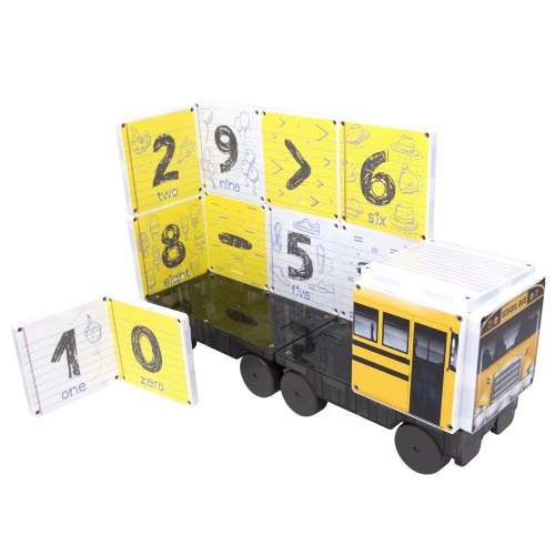 Kaplan School Bus Magna-Tiles®