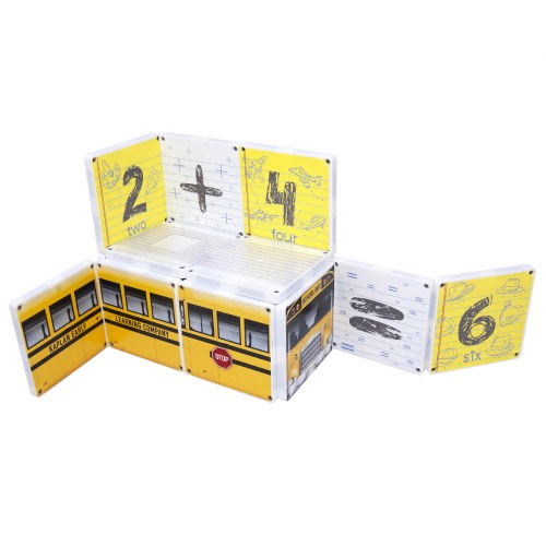 Kaplan School Bus Magna-Tiles®