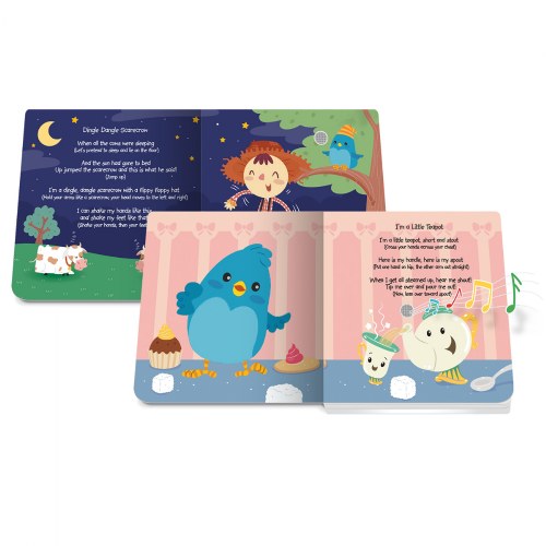 Ditty Bird - Children's and Action Songs Books - Set of 2