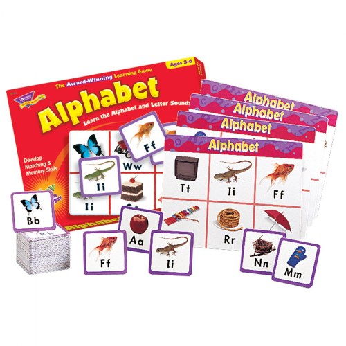 Match Me Game Set - Alphabet & Color and Shapes