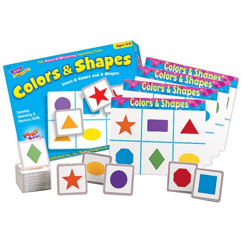 Match Me Game Set - Alphabet & Color and Shapes