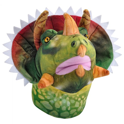 Dino Puppets with Sound Set - T-Rex, Pteranodon & Triceratops