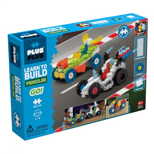 Plus-Plus® Learn to Build Vehicles - GO! Vehicles