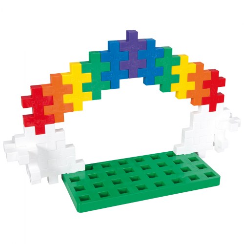 Plus-Plus® BIG Learn to Build - Basic Color Mix - 60 Pieces