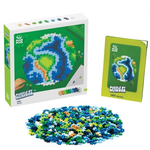 Plus-Plus Puzzle By Number® - 800 Piece Earth Puzzle