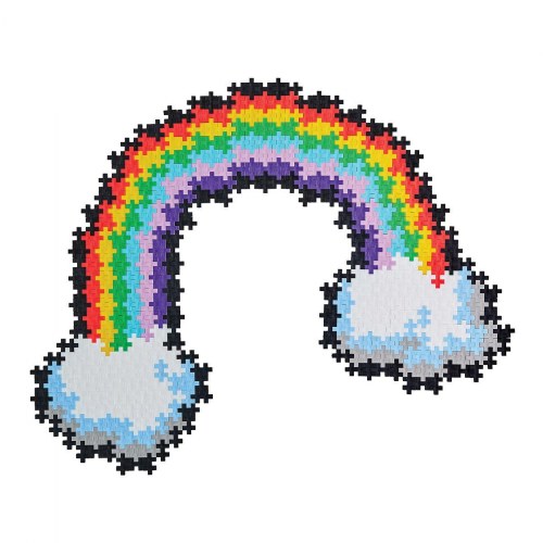 Plus-Plus Puzzle By Number® - 500 Piece Rainbow Puzzle