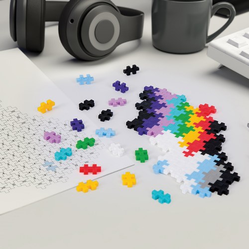 Plus-Plus Puzzle By Number® - 500 Piece Rainbow Puzzle