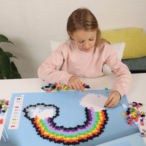 Plus-Plus Puzzle By Number® - 500 Piece Rainbow Puzzle