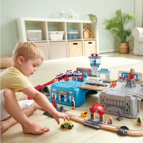 Super Cityscape Transport Bucket Train Set