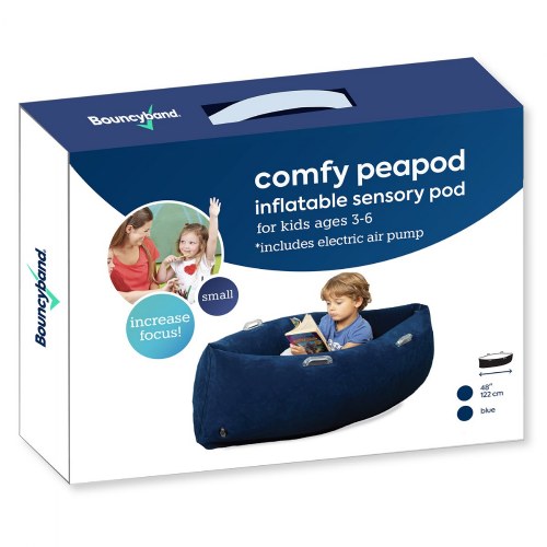 Inflatable Sensory Peapod 48" - Blue
