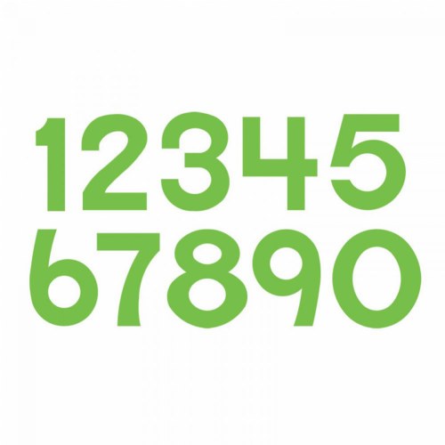 Bigz Dies Block Numbers