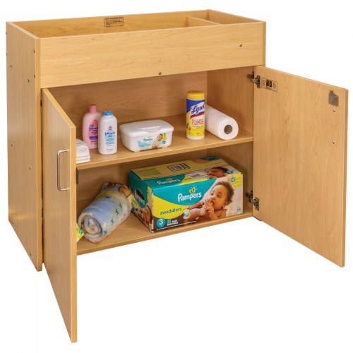 Changing Table with Doors