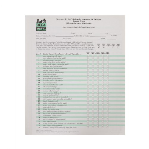 DECA Early Childhood Assessment for Infants/Toddlers - DECA-I/T - Kit