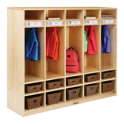 Premium Solid Maple Coat Lockers
