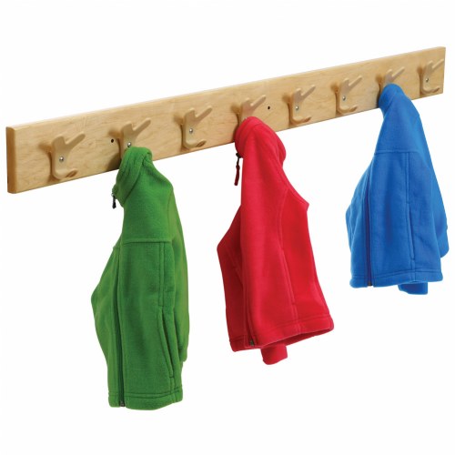 Premium Solid Maple Coat Rack