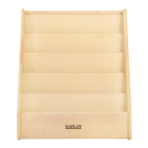 Premium Solid Maple 5-Shelf Book Display