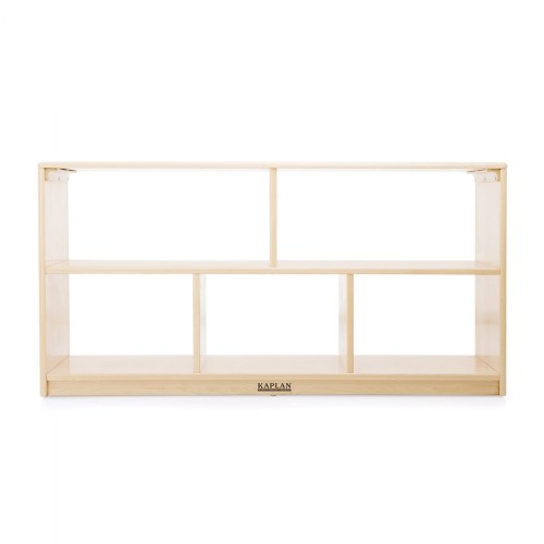 Premium Solid Maple 5-Compartment Storage Unit