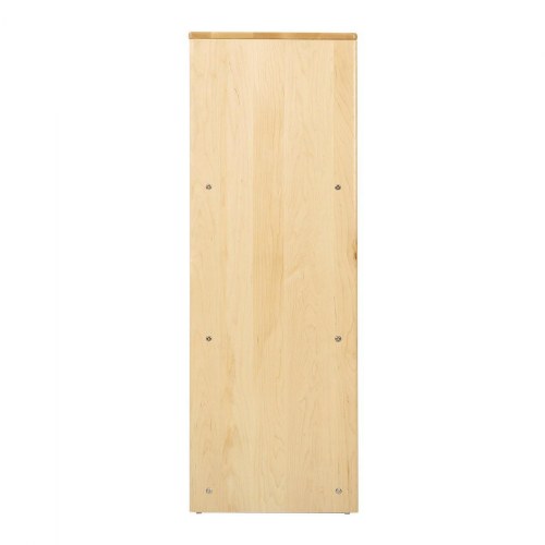 Premium Solid Maple 3-Shelf Storage