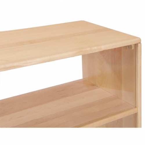 Premium Solid Maple Shelf Storage
