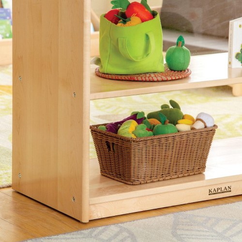 Premium Solid Maple Shelf Storage