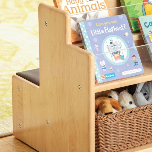 Premium Solid Maple Sit & Read Bench