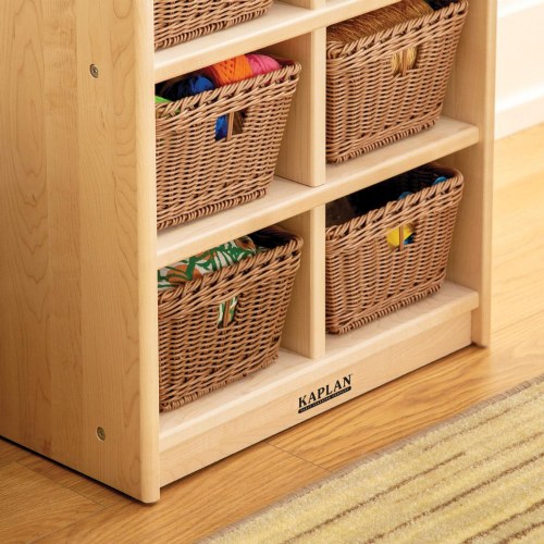 Premium Solid Maple 8-Cubby Storage