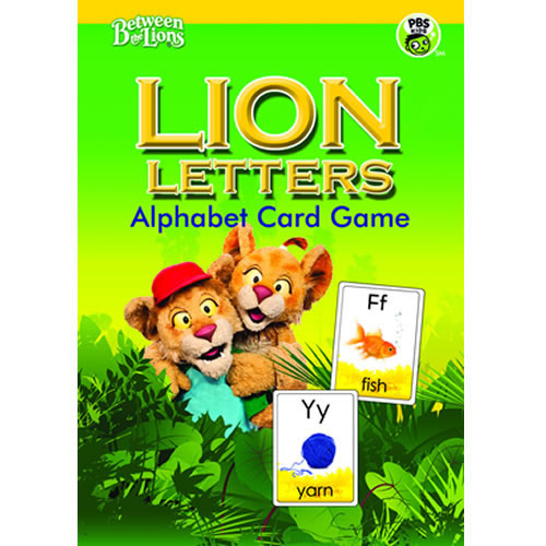 Lion Letters Alphabet Card Game