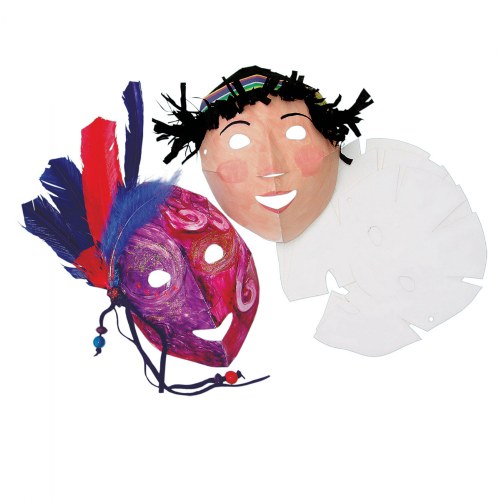 Folding Fun Masks - 40 Count