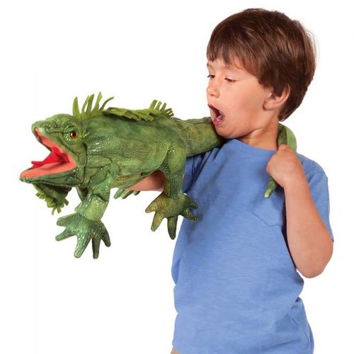 Lana the Iguana Hand Puppet