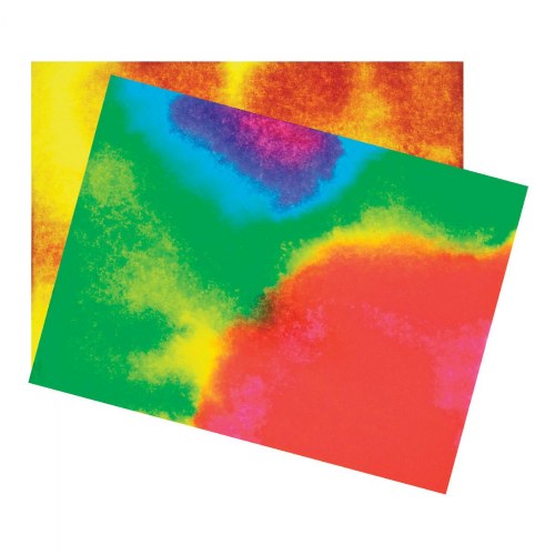 Color-Diffusing Paper