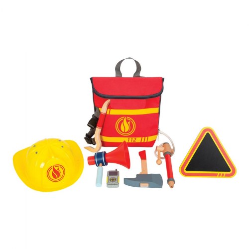 Fire Brigade Backpack Playset
