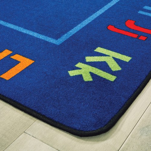 Alphabet KID$ Value PLUS Rug - 6' x 9' Rectangle
