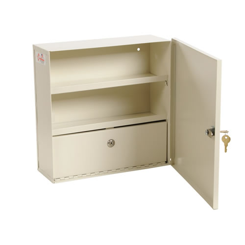 Double Locking Medical Locker