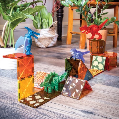 MAGNA-TILES® Dino World - 40 Piece Set