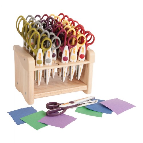 Classroom Craft Scissors and Holder - 30 Scissors