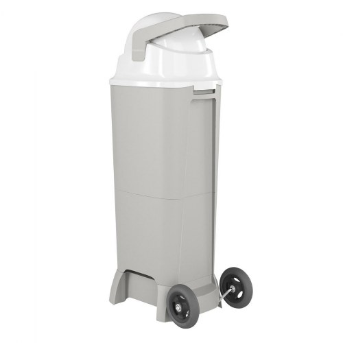 Premium Hands-Free Diaper Pail with Wheels
