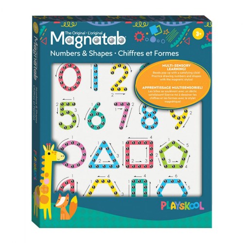 Magnatab Numbers and Shapes