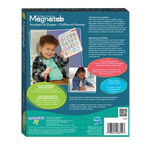 Magnatab Numbers and Shapes