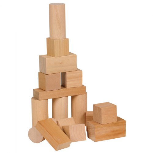 Small Wooden Blocks - Assorted Shapes