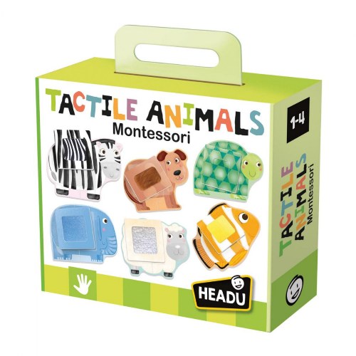 Montessori Tactile Animal Puzzle Game