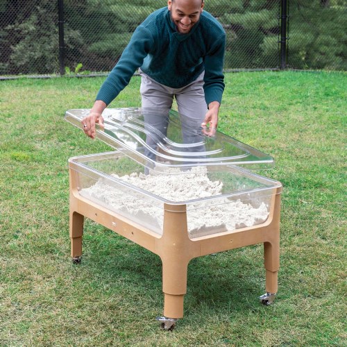 Indoor/Outdoor Sand and Water Table and Fabric Cover