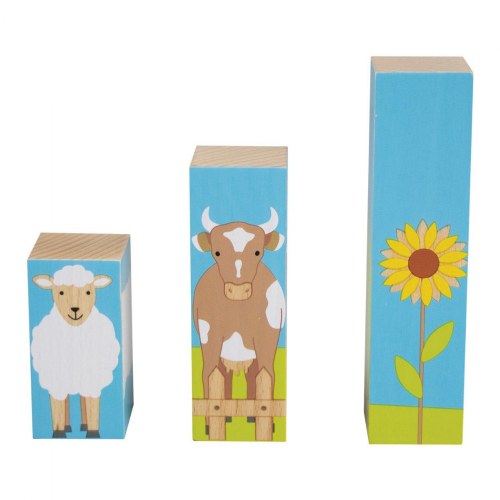 Farm Wooden Block Puzzle