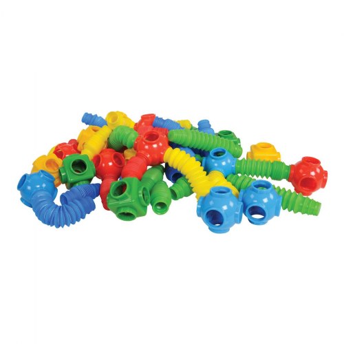 Stretch Tubes & Connectors Set - 60 Pieces