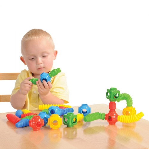 Stretch Tubes & Connectors Set - 60 Pieces